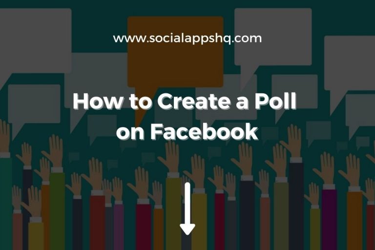 How to Create a Poll on Facebook in 2025 - SocialAppsHQ
