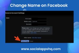 How to Change Your Name on Facebook [2025] - SocialAppsHQ