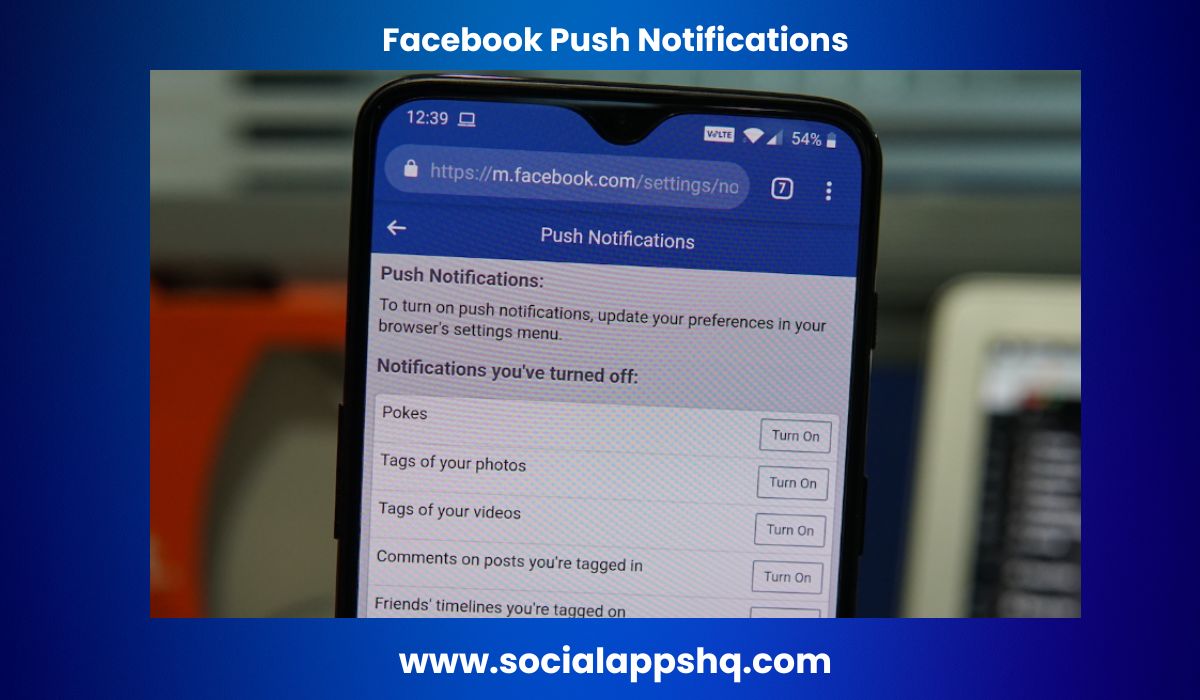 What Are Push Notifications on Facebook? - SocialAppsHQ
