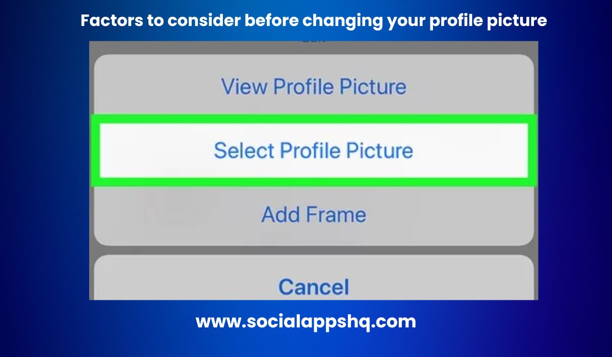 When Should You Change Your Facebook Profile Picture?