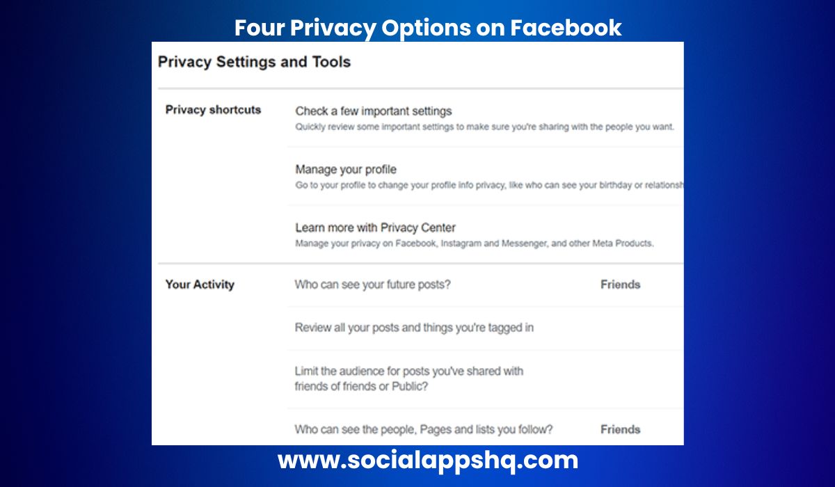 How to Make Your Profile Private On Facebook - SocialAppsHQ