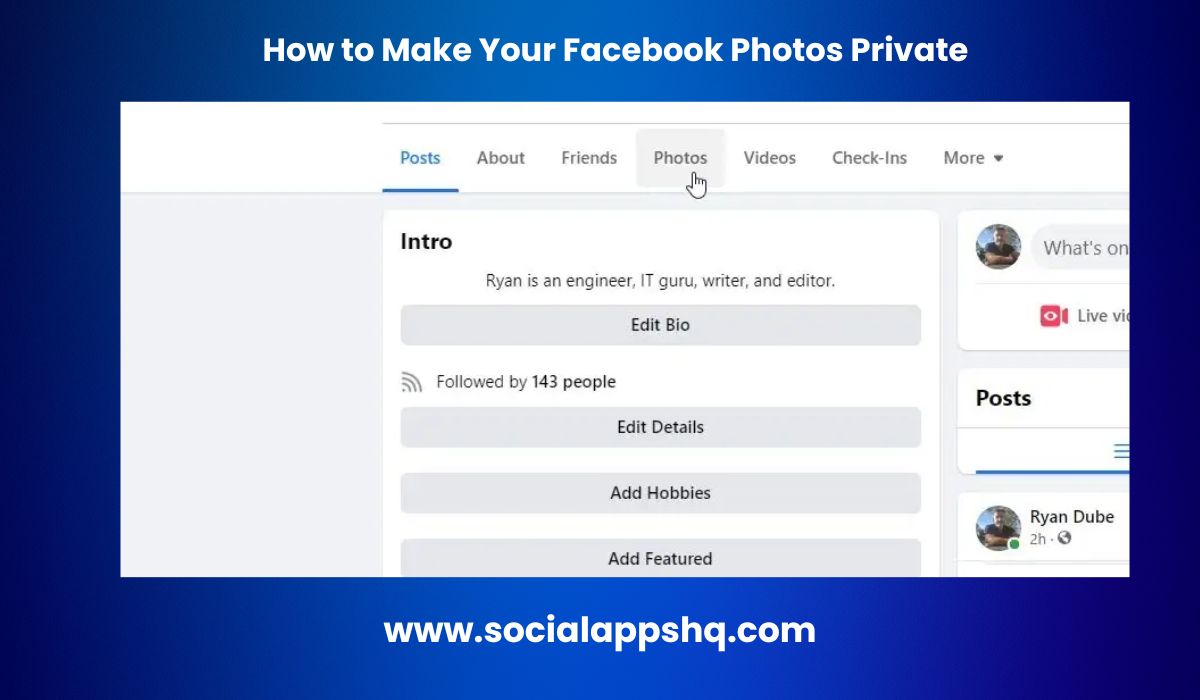 How to Make Your Photos Private on Facebook - SocialAppsHQ
