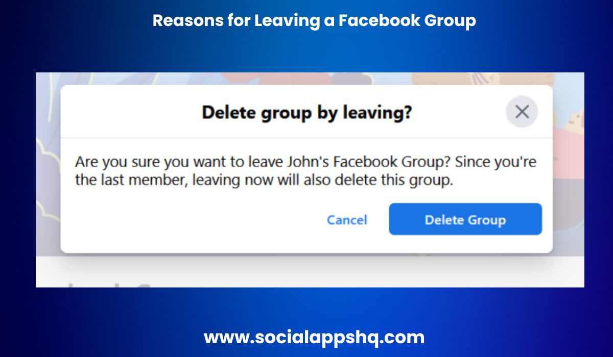 How to Leave a Facebook Group [2025] - SocialAppsHQ