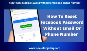 How to Recover Your Facebook Account Without Email And Phone Number