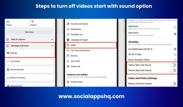 How to Turn Off Sounds on Facebook [2025] - SocialAppsHQ