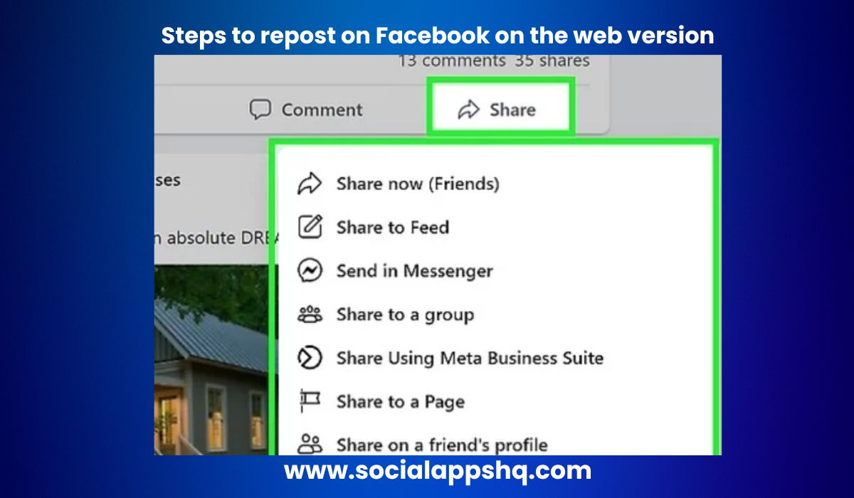 How to Copy and Repost on Facebook [2025] - SocialAppsHQ