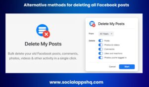 How to Delete All Posts on Facebook - SocialAppsHQ