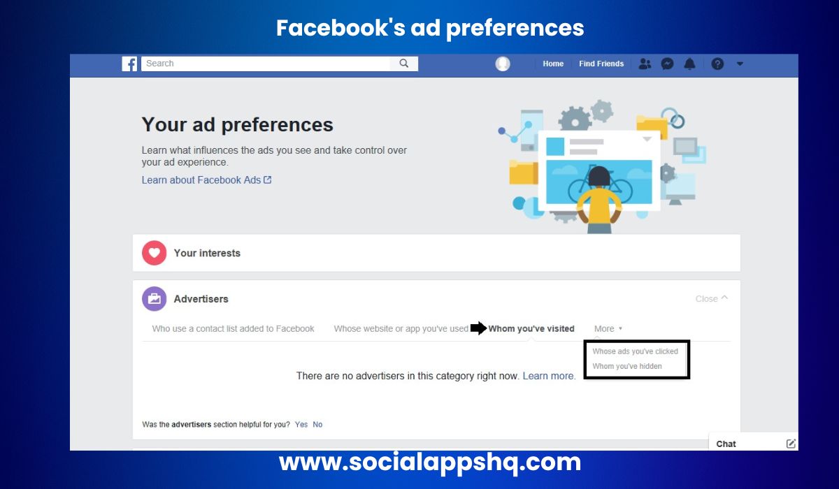 How to Change the Ads You See on Facebook - SocialAppsHQ