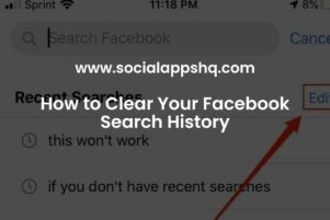 How to Clear Your Facebook Search History - SocialAppsHQ