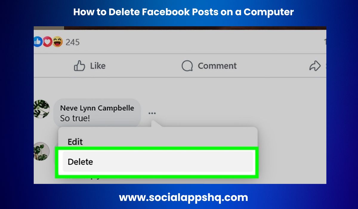 How to Delete All Posts on Facebook - SocialAppsHQ