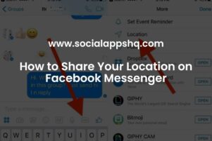 How to Share Your Location on Facebook Messenger [2025]
