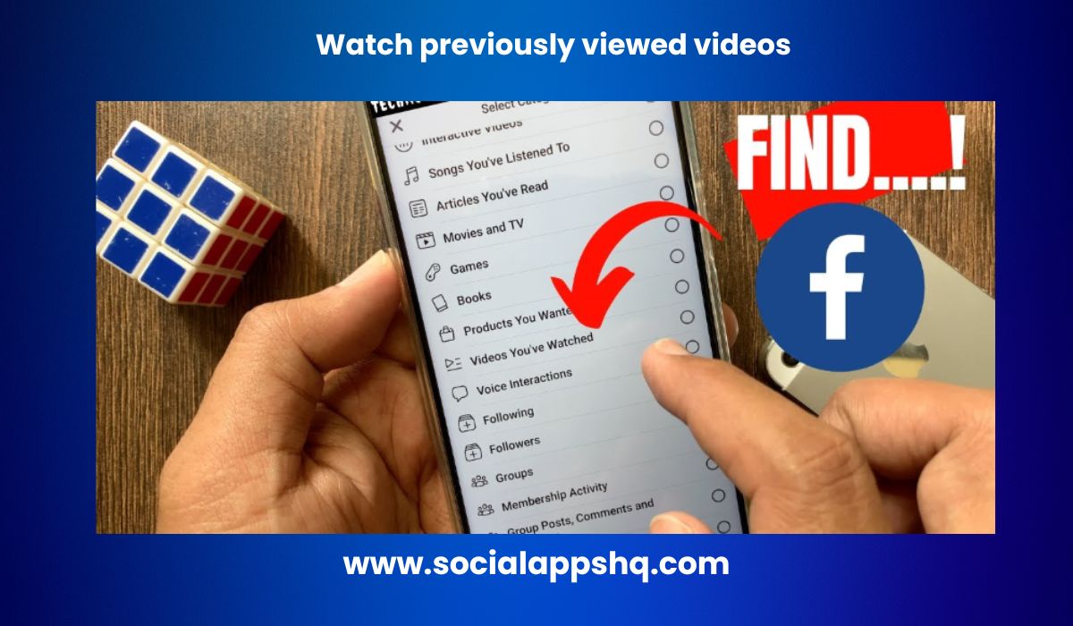 How to Find Videos on Facebook - SocialAppsHQ