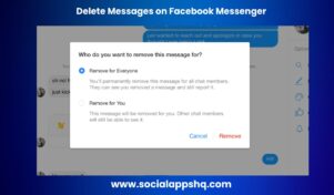 How to Delete Messages on Facebook Messenger - SocialAppsHQ