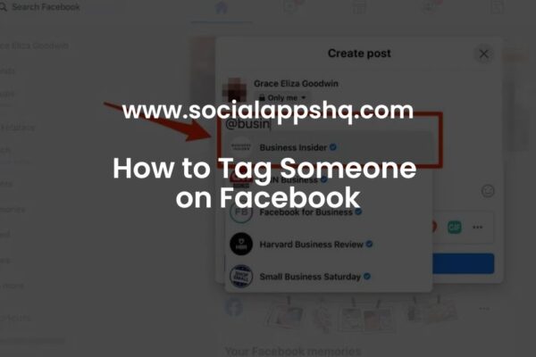 How to Tag Someone on Facebook - SocialAppsHQ