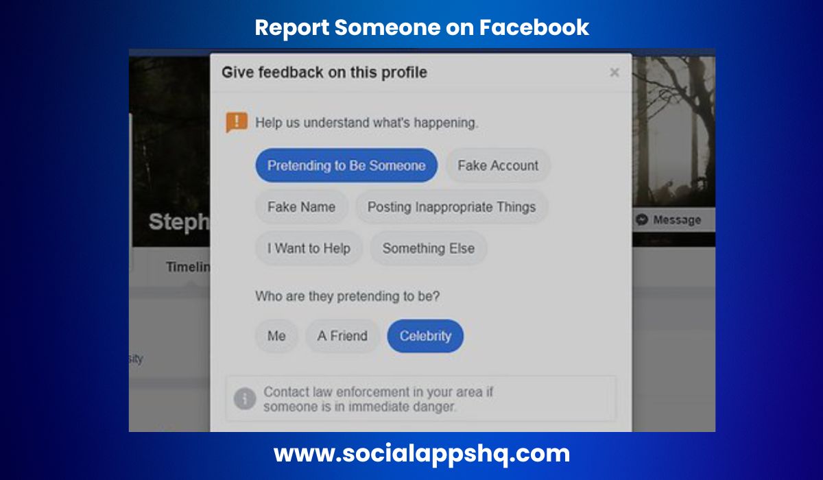 What Happens When You Report Someone on Facebook