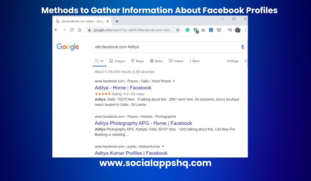 Easiest Method To Search Facebook Profile Without An Account