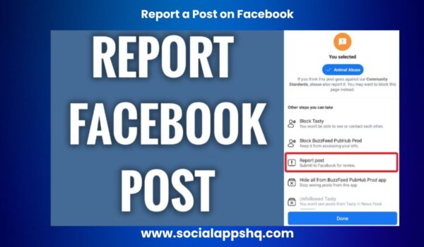 How to Report a Facebook Account [2025] - SocialAppsHQ