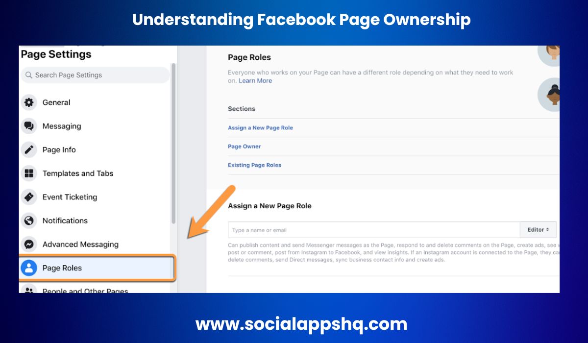 How To Transfer Facebook Page Ownership - SocialAppsHQ