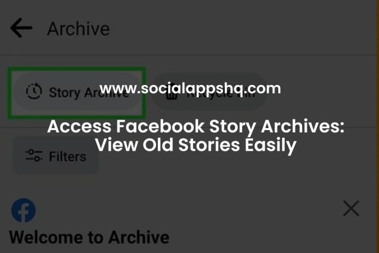 How to View Old Stories on Facebook