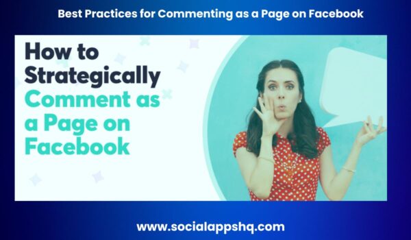 How To Comment As A Page On Facebook - SocialAppsHQ