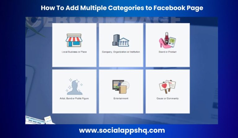 How To Change Facebook Page Category - SocialAppsHQ