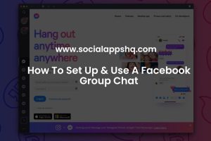 How To Set Up & Use A Facebook Group Chat