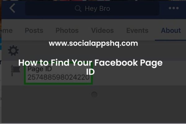 How to Find Your Facebook Page ID - SocialAppsHQ