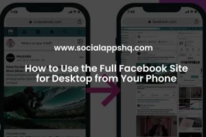 How to Use the Full Facebook Site for Desktop from Your Phone ...