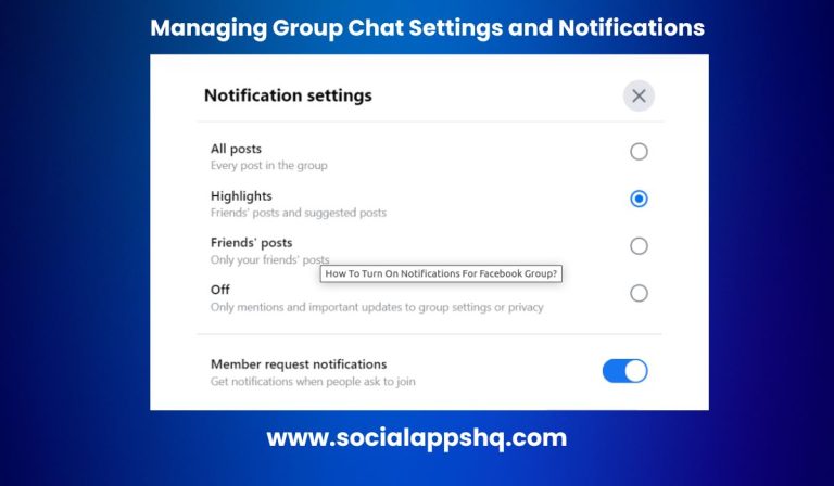How To Set Up & Use A Facebook Group Chat