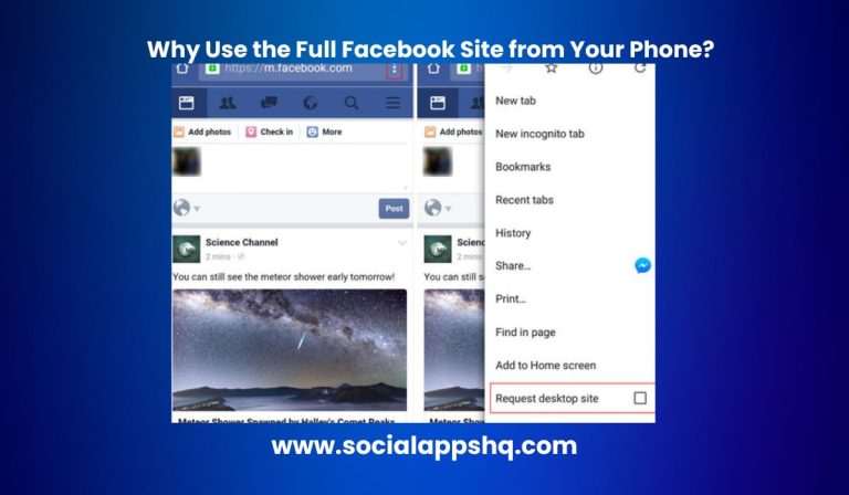 How to Use the Full Facebook Site for Desktop from Your Phone ...