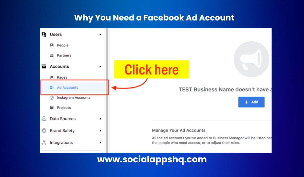 Simple Guide To Creating A New Facebook Ad Account - SocialAppsHQ