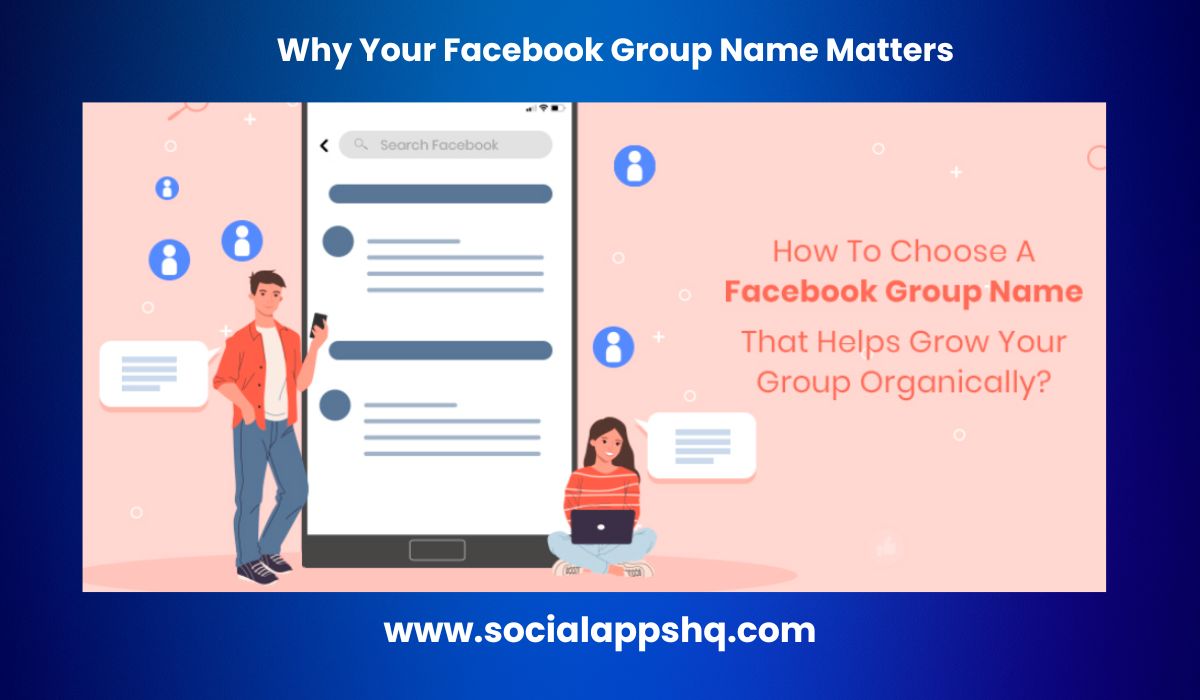 How To Choose A Facebook Group Name