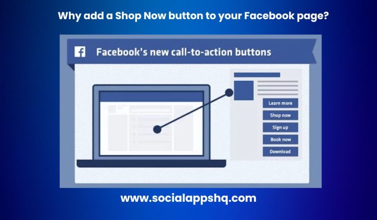 How To Add Shop Now Button To Facebook Page - SocialAppsHQ