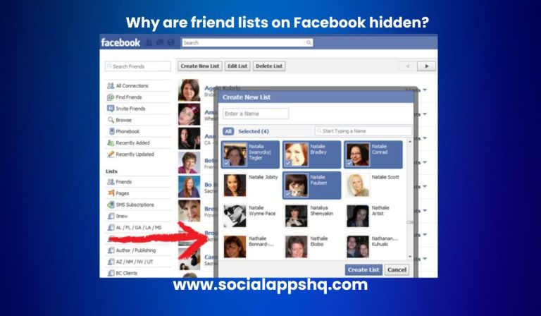 How to See Friends List on Facebook if Hidden - SocialAppsHQ