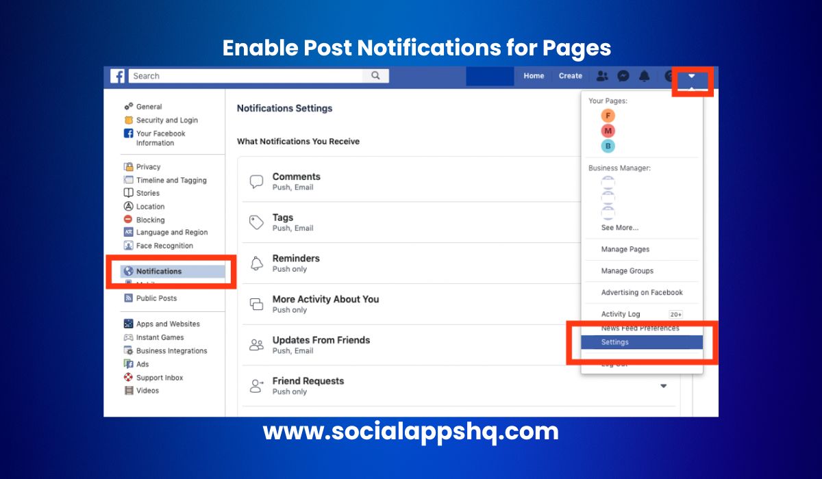 How to Get Notifications When Someone Posts on Facebook