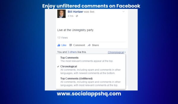 How to Turn Off Most Relevant Comments on Facebook