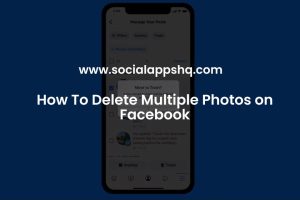 How To Delete Multiple Photos on Facebook
