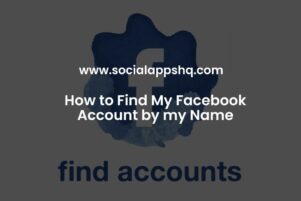 How to Find My Facebook Account by my Name
