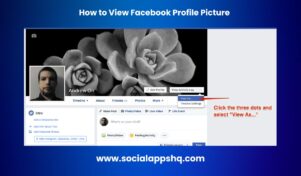 How To View And Download Facebook Profile Picture