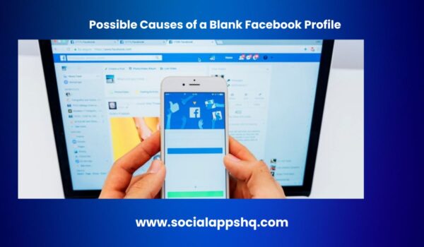 I am Seeing Blank Facebook Profile: How to Fix!