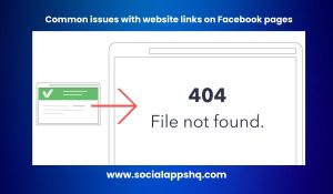 How To Add A Website Link To Facebook Page - SocialAppsHQ