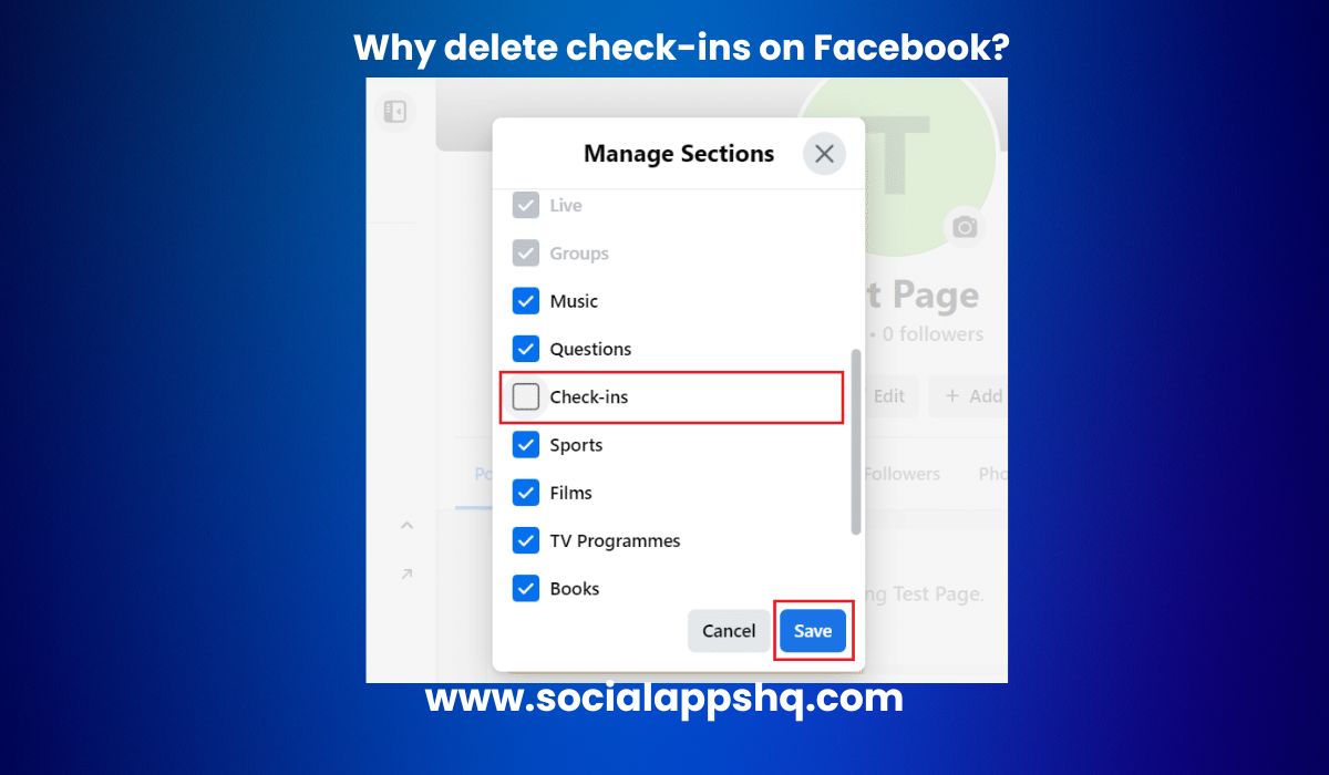 How to Delete Check-Ins on Facebook