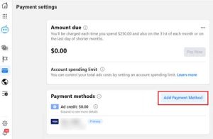 How to Add or Remove a Credit Card on Facebook Ads