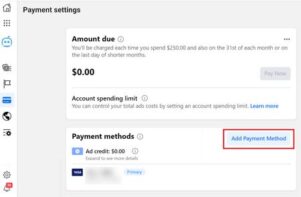 How to Add or Remove a Credit Card on Facebook Ads