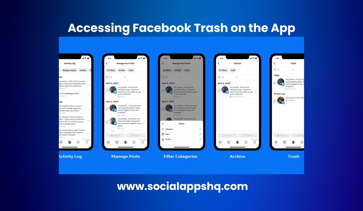 How to Find and Restore Trash Posts on Facebook App and Desktop ...