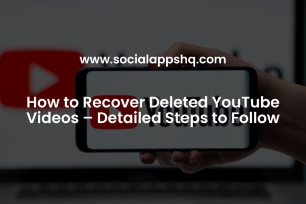 How to Recover Deleted YouTube Videos [2025]