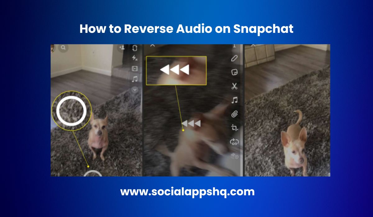 How to Reverse Audio on Snapchat - SocialAppsHQ