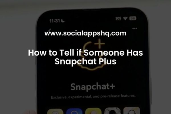 How to Tell if Someone Has Snapchat Plus - SocialAppsHQ