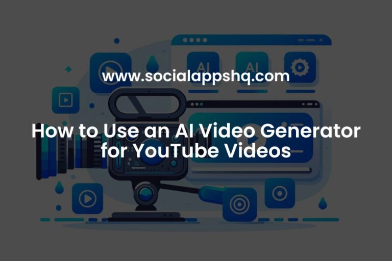 How to Use an AI Video Generator for YouTube Videos [2025]